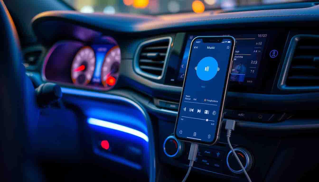 Comment connecter mon téléphone portable à mon autoradio